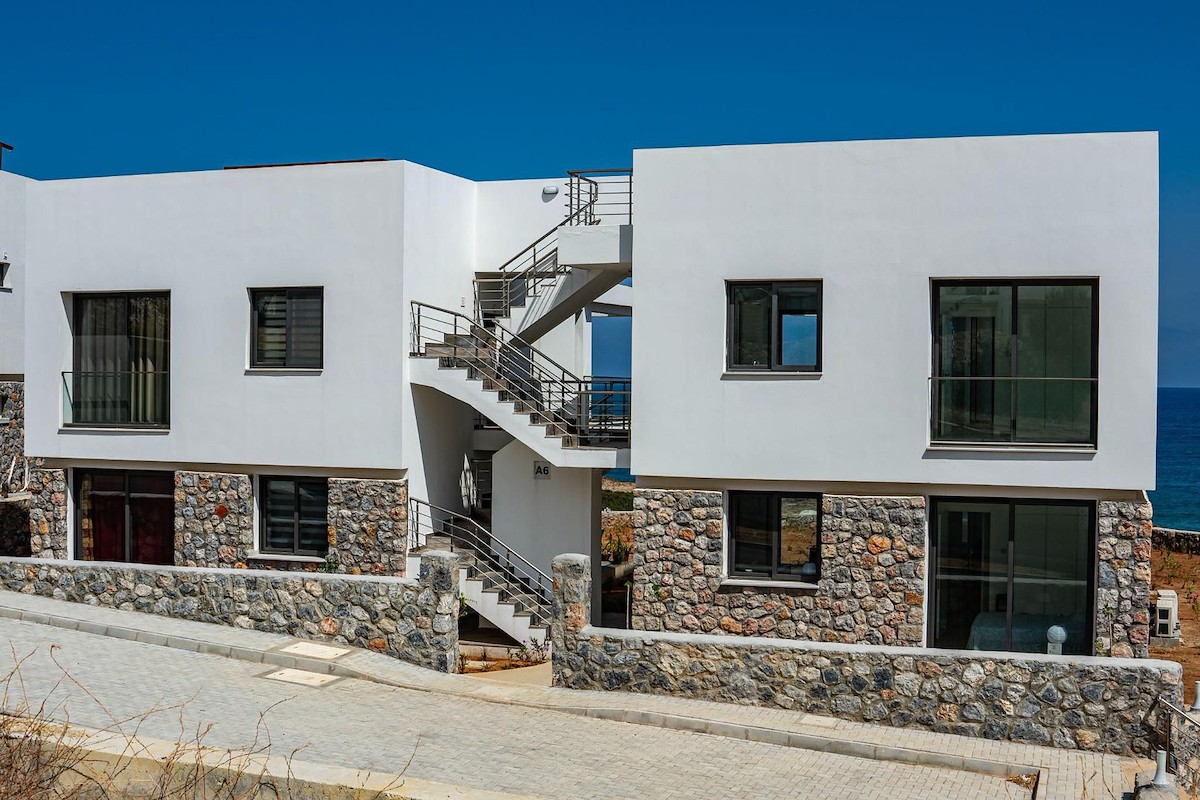 Beachfront Two Bedroom Garden Apartments - NCP North Cyprus Property ...